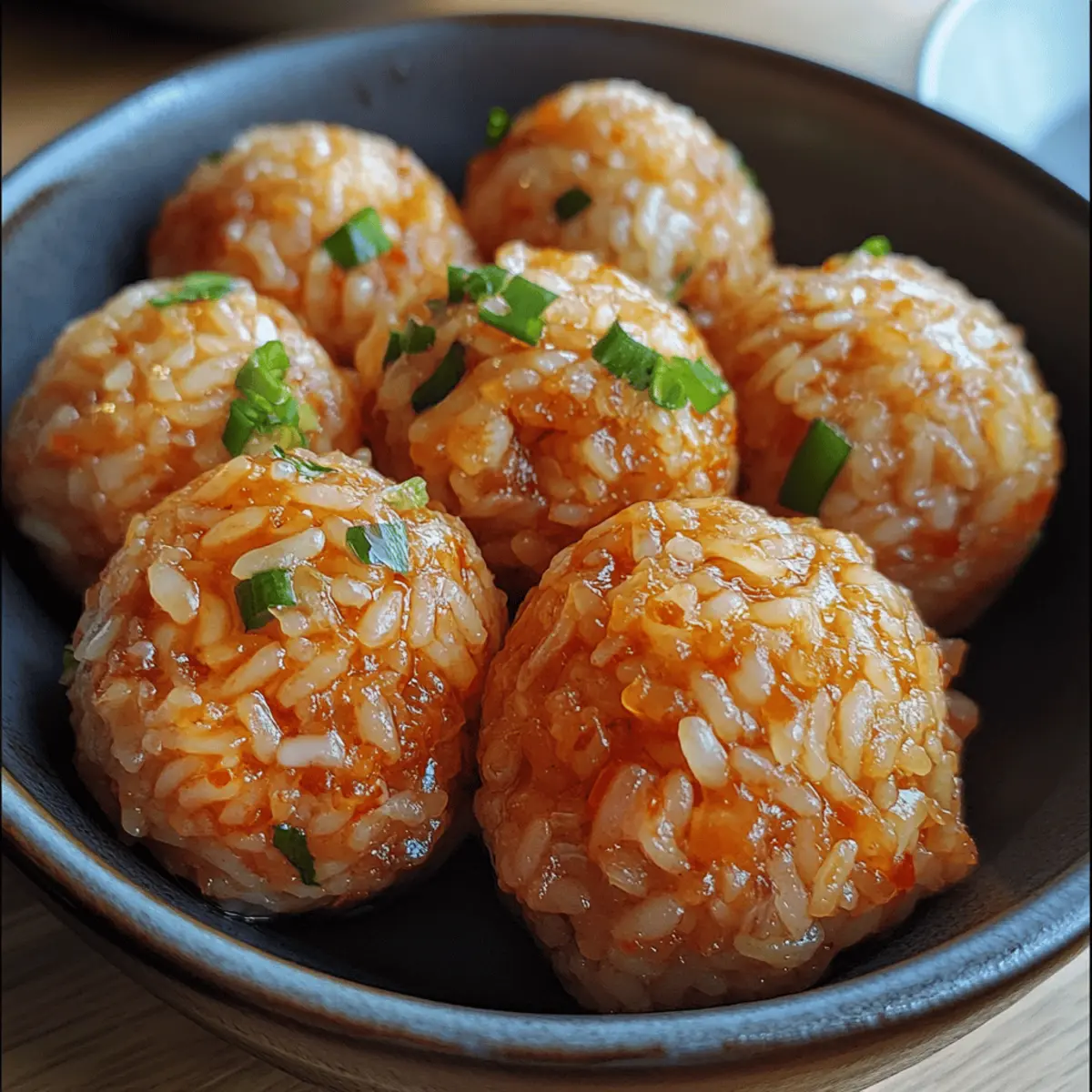 Easy Crispy Kimchi Rice Balls: Delicious Spicy Snack