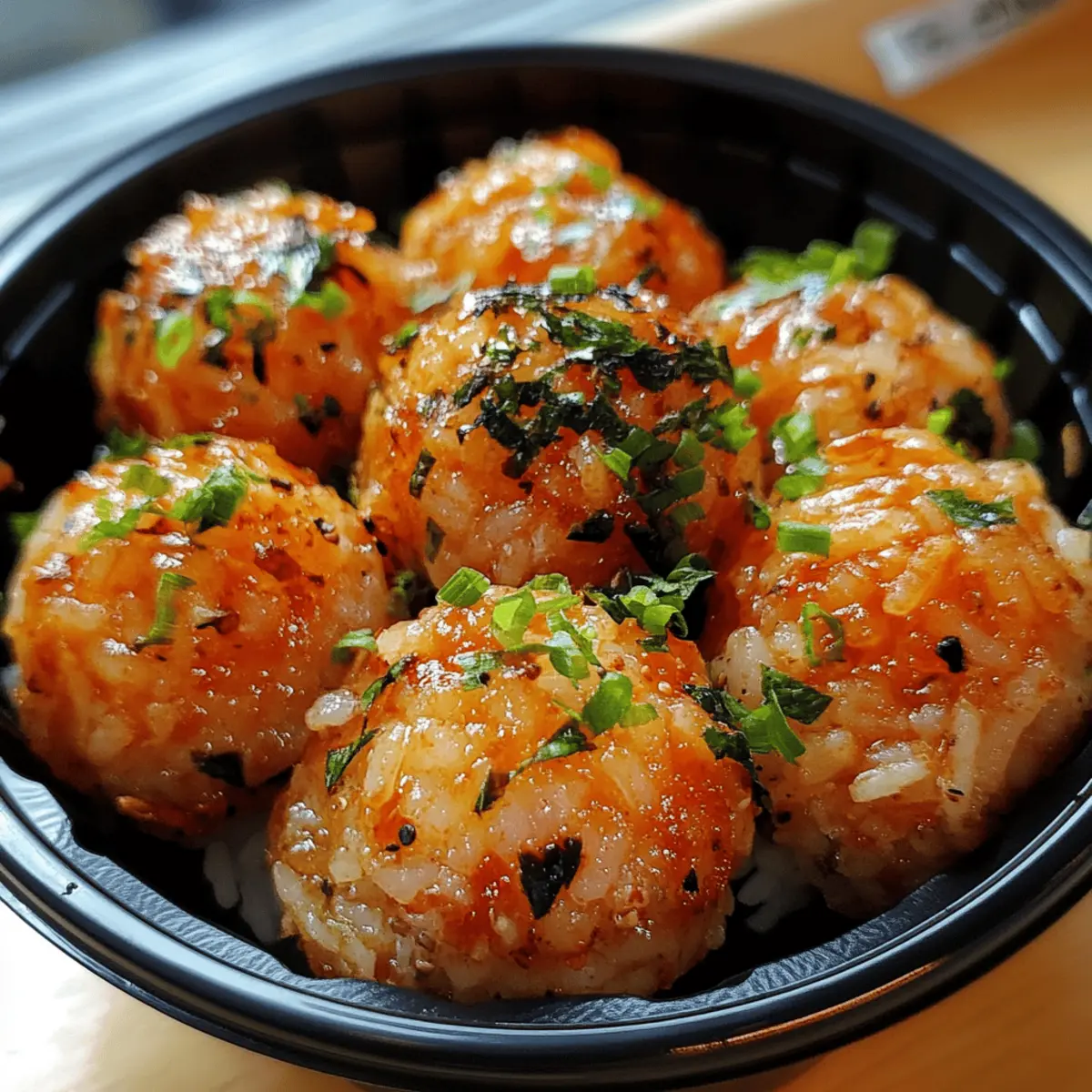 Easy Crispy Kimchi Rice Balls: Delicious Spicy Snack