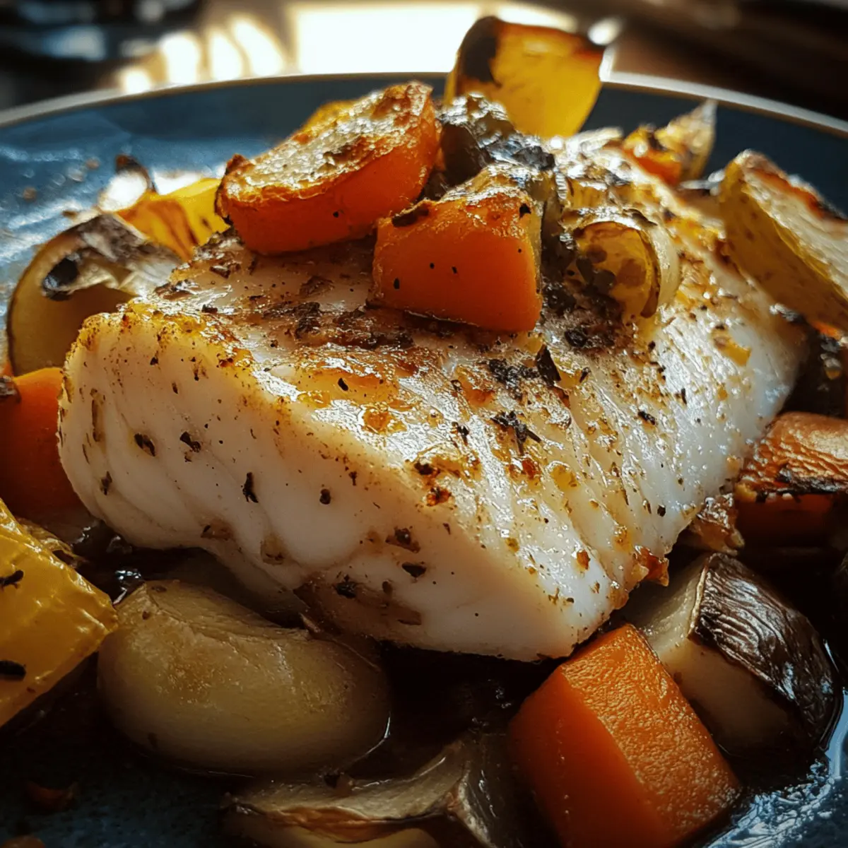 Easy Delicious Baked Hake with Vegetables That Bursts with Flavor