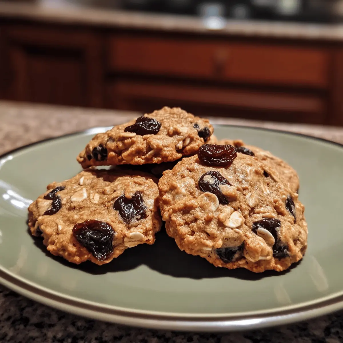 Easy Chewy Vegan Oatmeal Raisin Cookies for Homemade Bliss