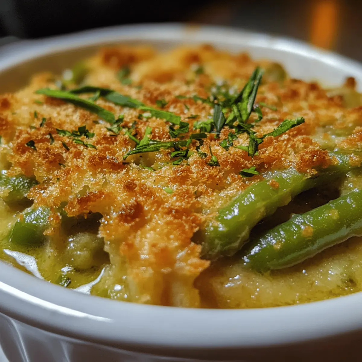 Ultimate Easy Green Bean Gratin with Irresistible Crispy Twist