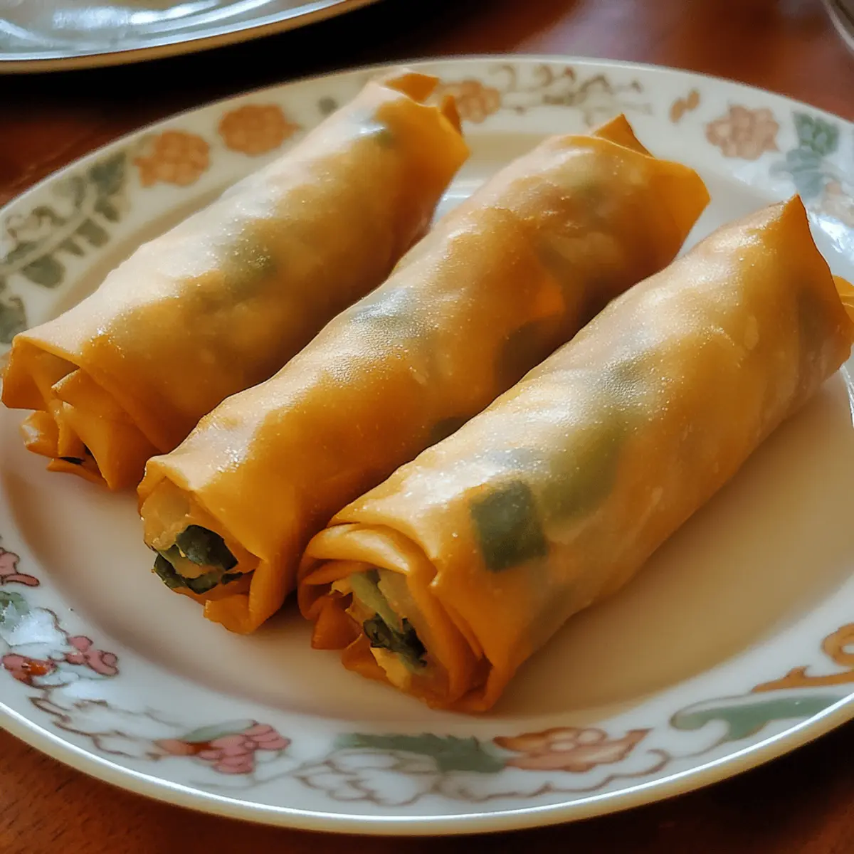 Ultimate Crispy Vegetable Spring Rolls: Guilt-Free Veggie Snack