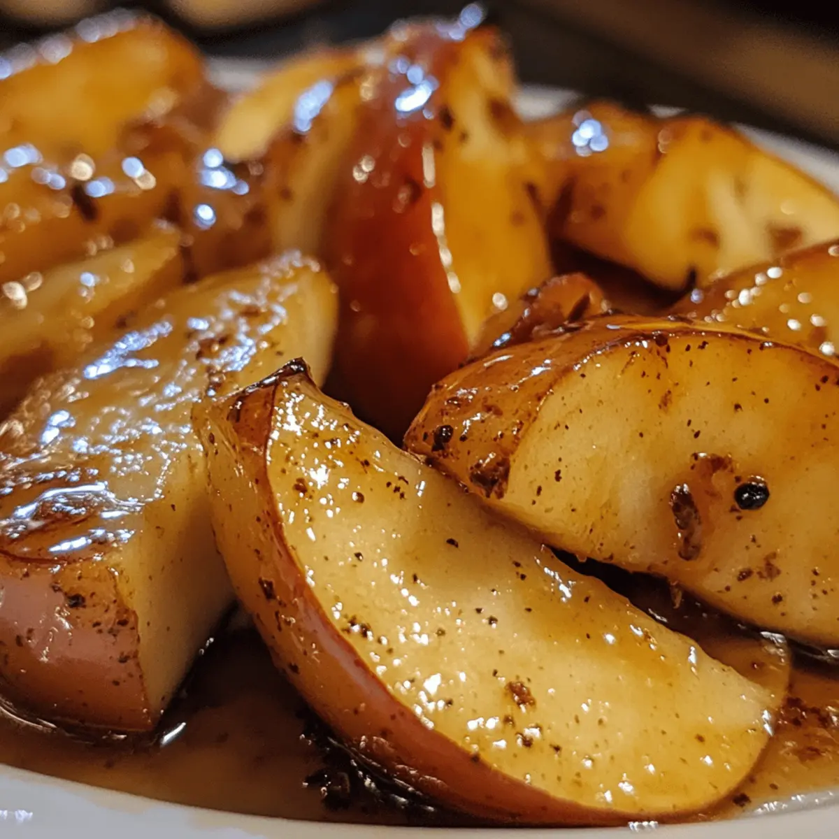 Easy Caramelized Apple Wedges: Irresistible Delicious Snack