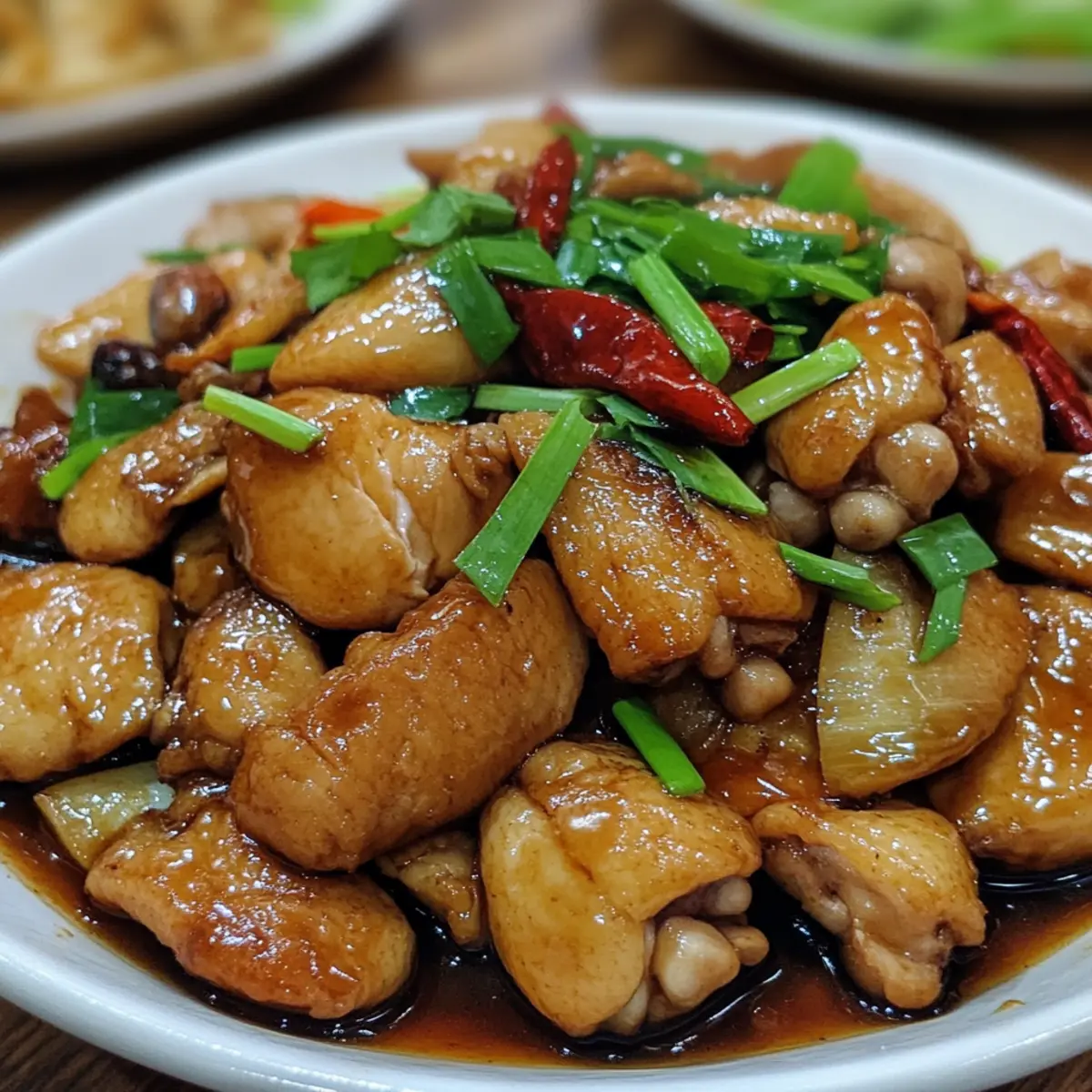 Easy Juicy Succulent Three Cup Chicken (San Bei Ji) - Modified