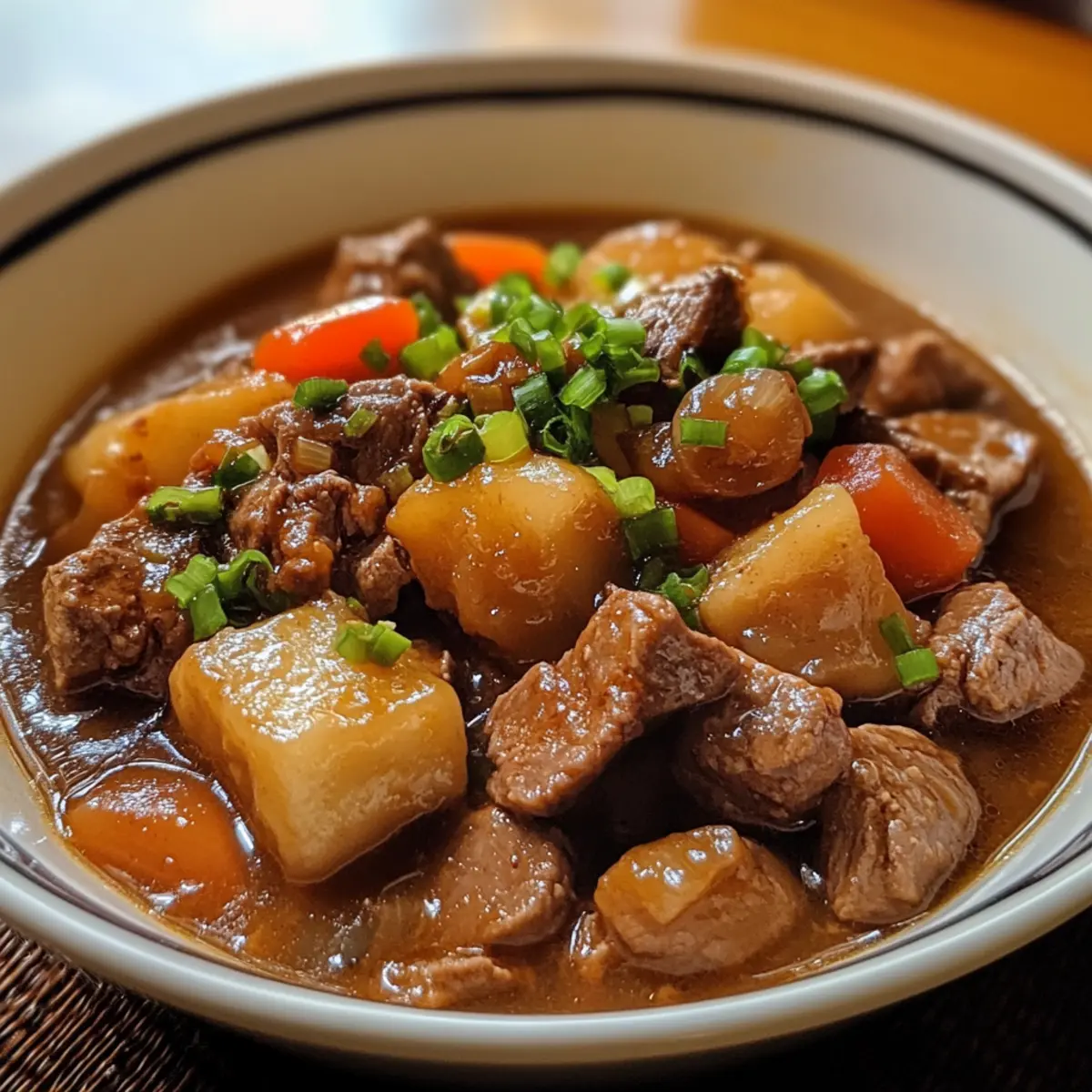 Irresistible Taro and Beef Stew (Modified): Creamy Comfort Feast