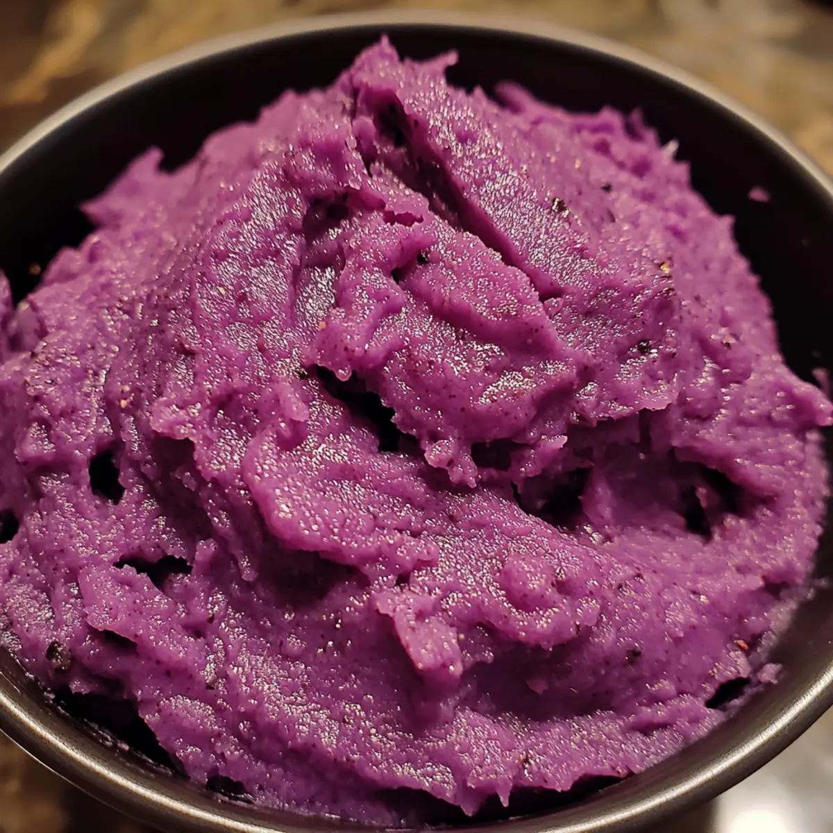 Easy Delicious Purple Sweet Potato Mash to Boost Dinner Game