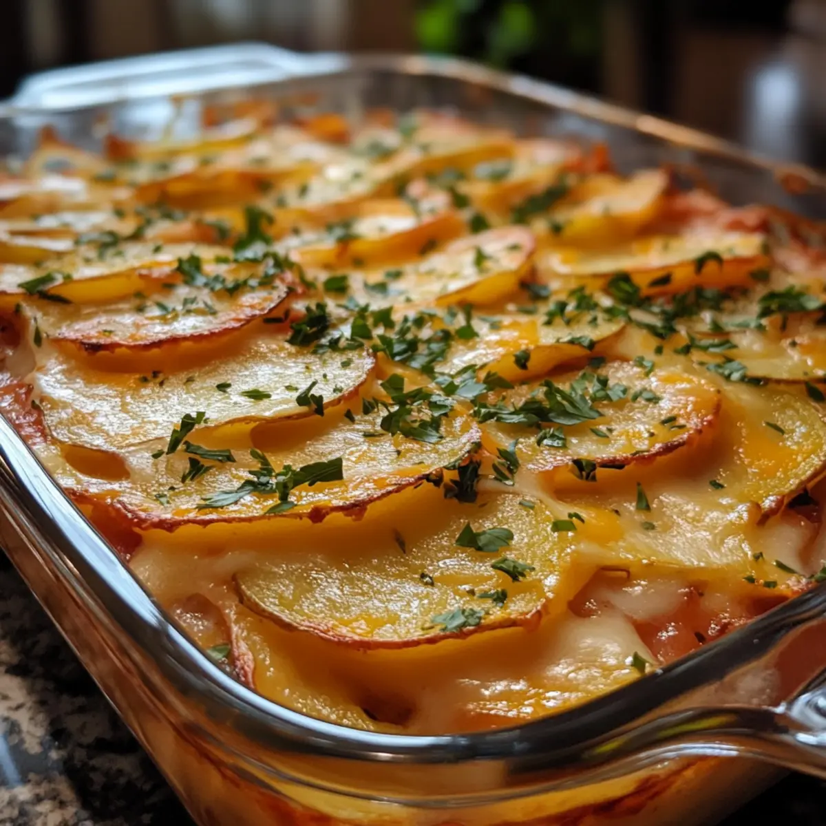 Ultimate Comforting Potato Layered Dish with Creamy Layers
