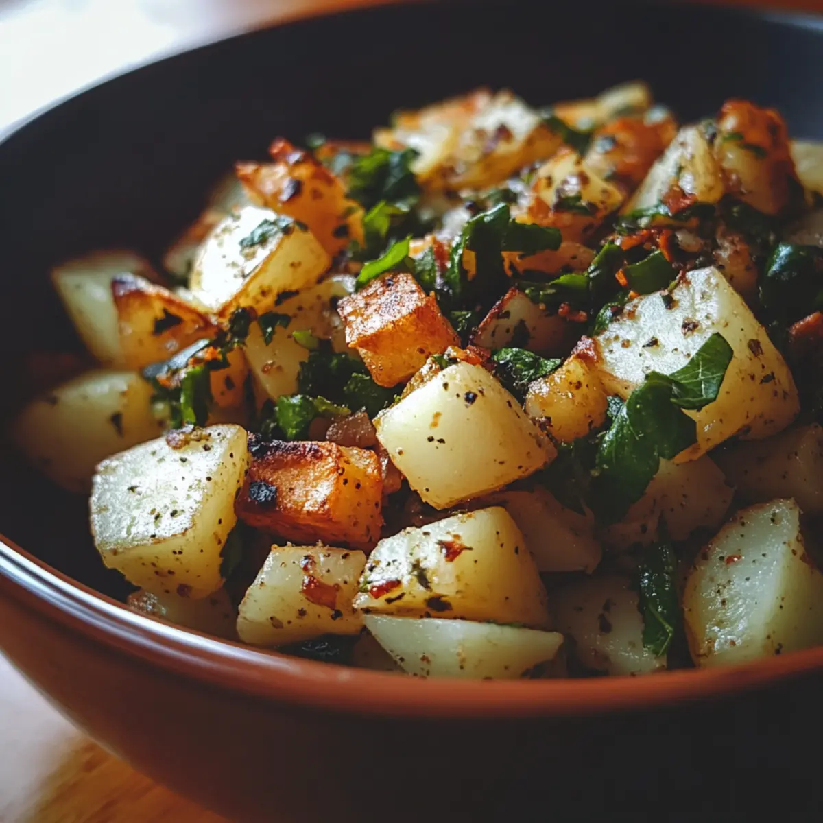 Ultimate Comforting Crispy Turnip and Potato Hash