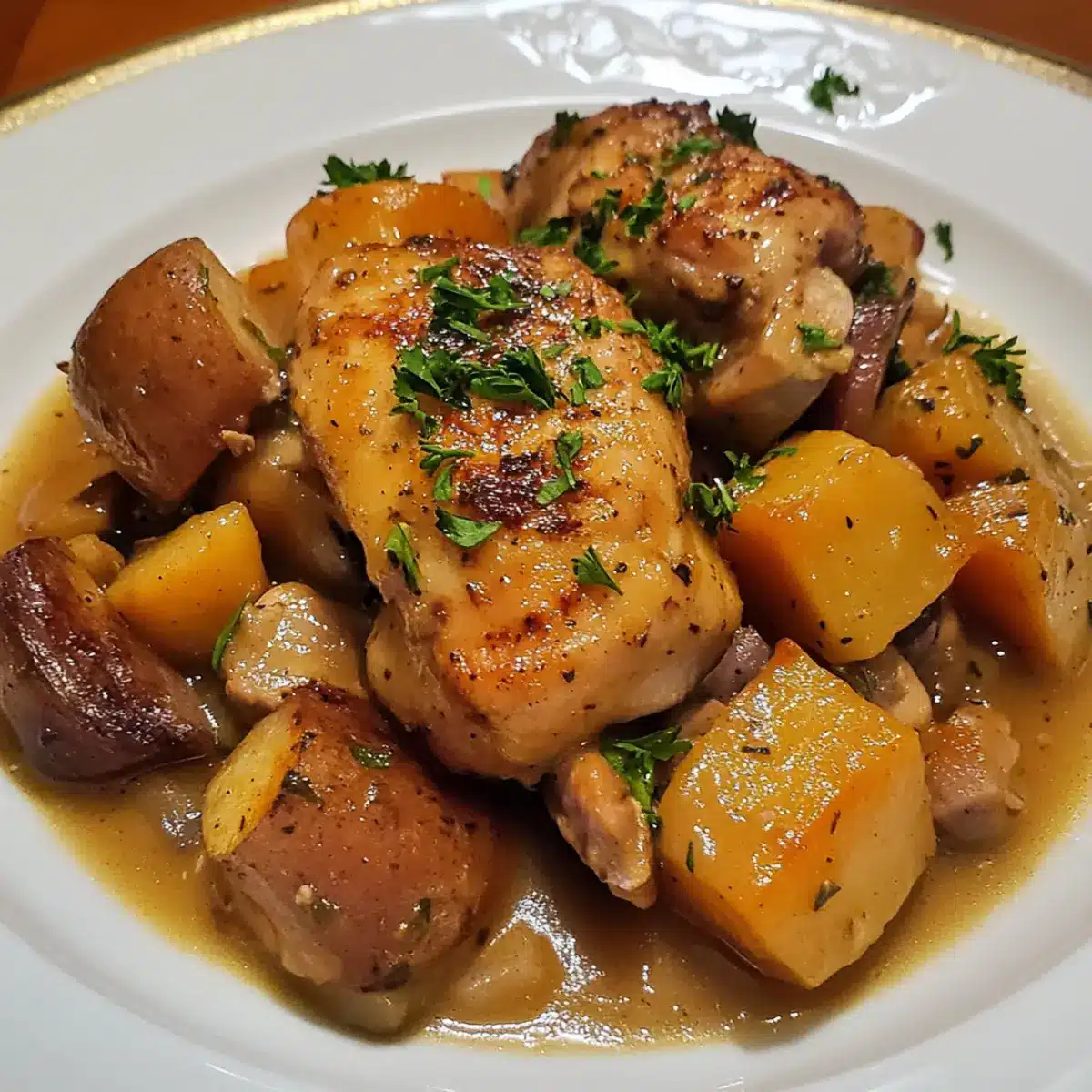 Easy Chicken and Yam Fricassee: A Comforting, Irresistible Feast