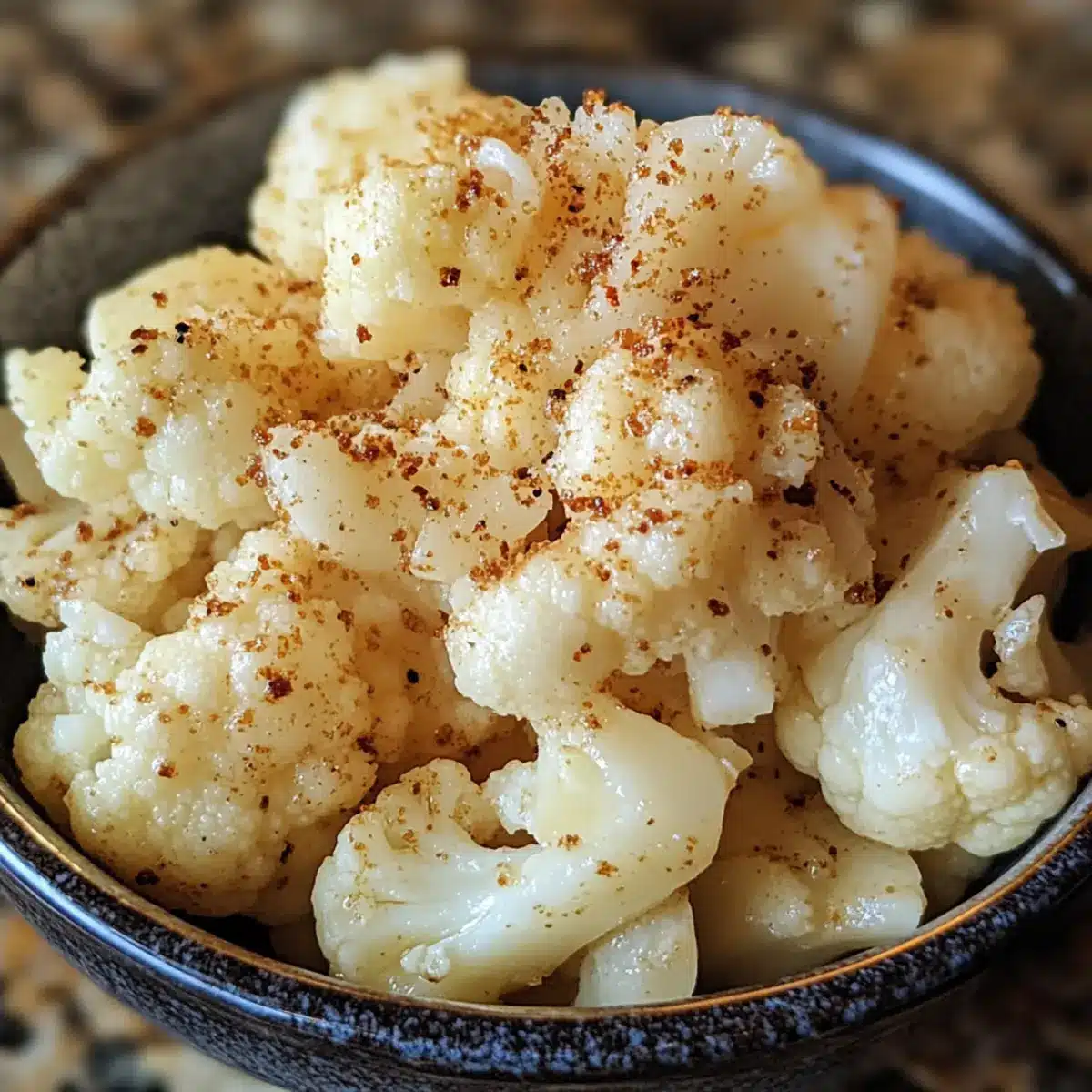 Irresistible Boiled Cauliflower with Swiss Brown Butter recipe