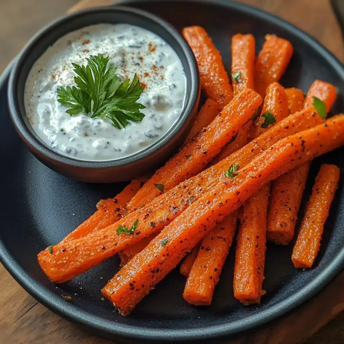 Irresistible Delicious Easy Carrot Sticks with Yogurt Dip recipe