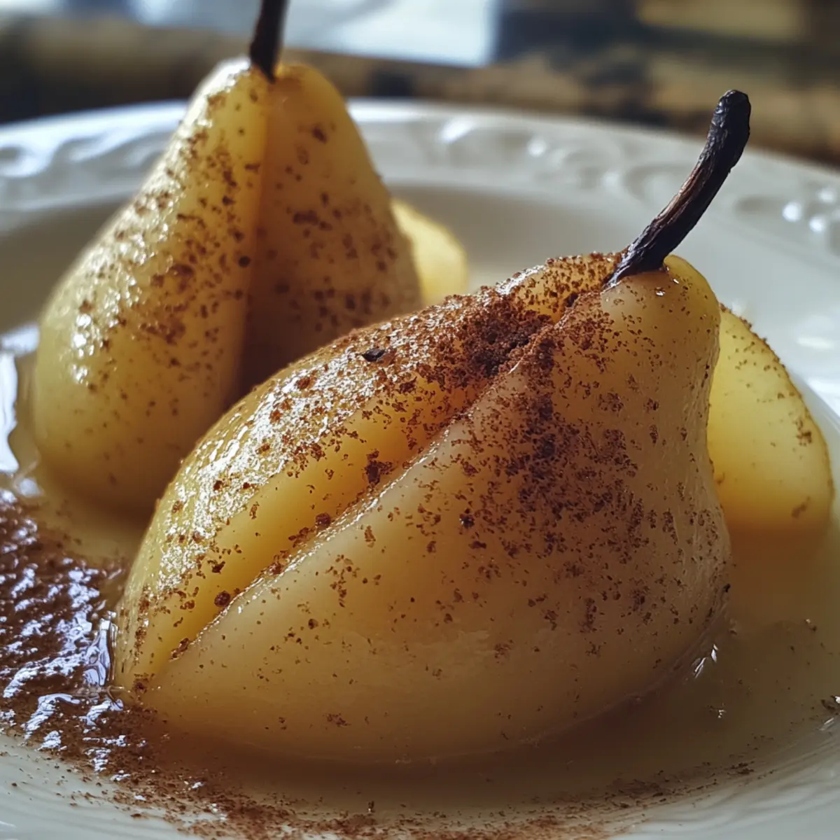 Easy Steamed Pear with Cinnamon Recipe for Cozy, Sweet Comfort